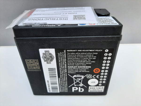 H-D AGM Battery 14.7Ah XL Sportster 04-22 - Southern Legends Harley ...